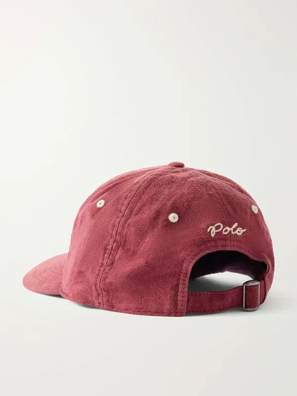 Polo Ralph Lauren Logo-appliquéd Cotton-twill Cap