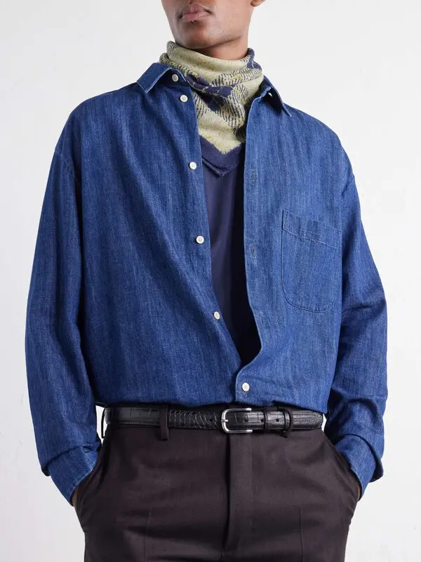 A KIND OF GUISE Salazar Checked Wool Scarf