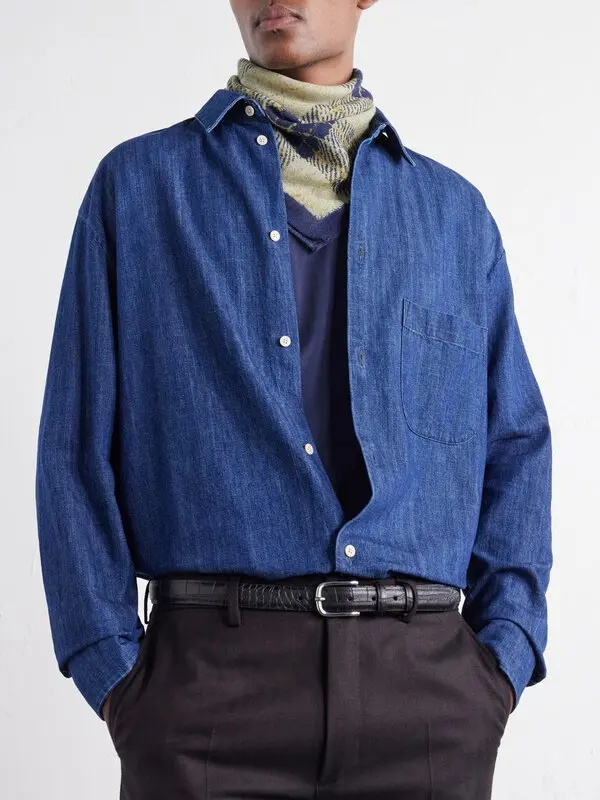 A KIND OF GUISE Salazar Checked Wool Scarf