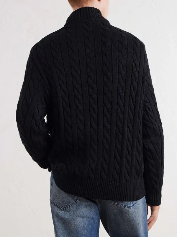 Polo Ralph Lauren Cotton Half-zip Sweater