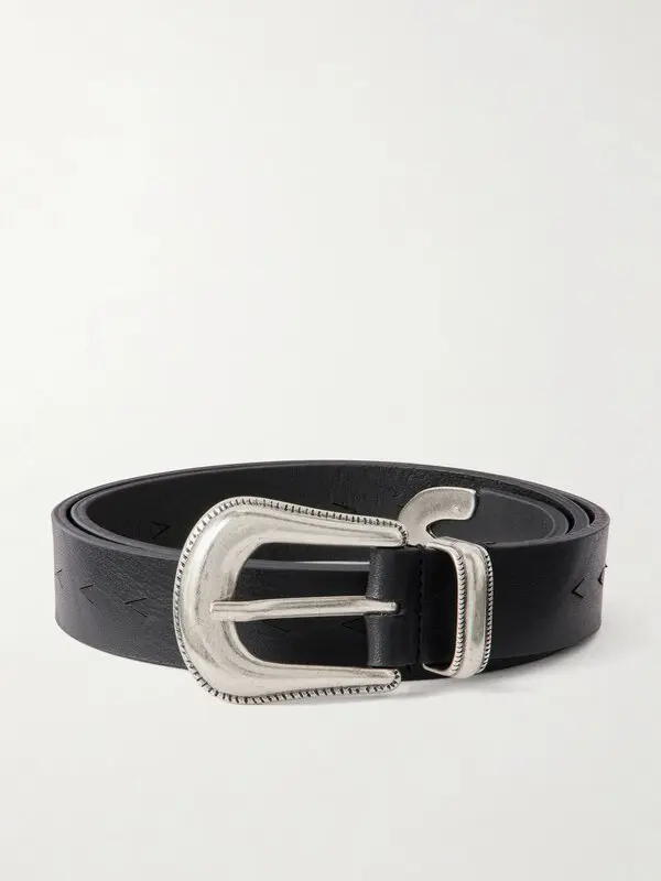 A KIND OF GUISE 2 Cm Leather Belt - Black