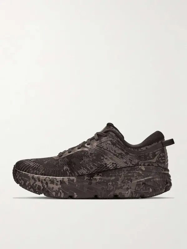 HOKA® Beams Bondi 7 Tpu-trimmed Mesh Sneakers