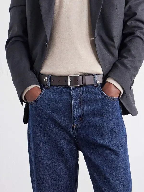 A KIND OF GUISE 2.5 Cm Pilgrim Embellished Leather Belt