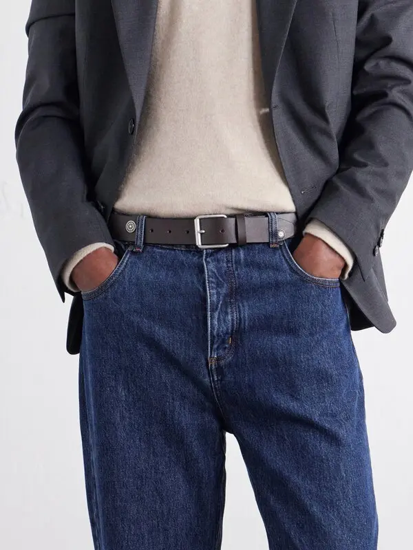 A KIND OF GUISE Pilgrim Embellished Leather Belt