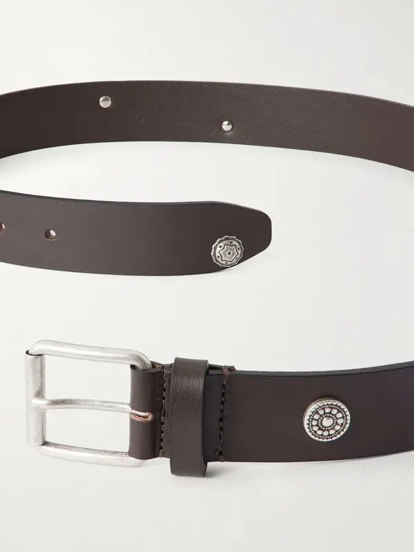 A KIND OF GUISE Pilgrim Embellished Leather Belt