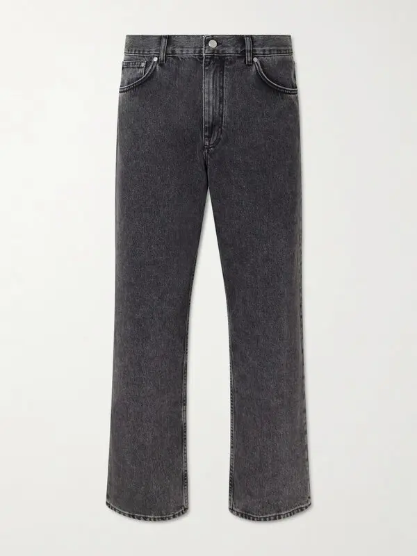 Nn07 Otis 1866 Straight-leg Organic Denim Jeans - Gray