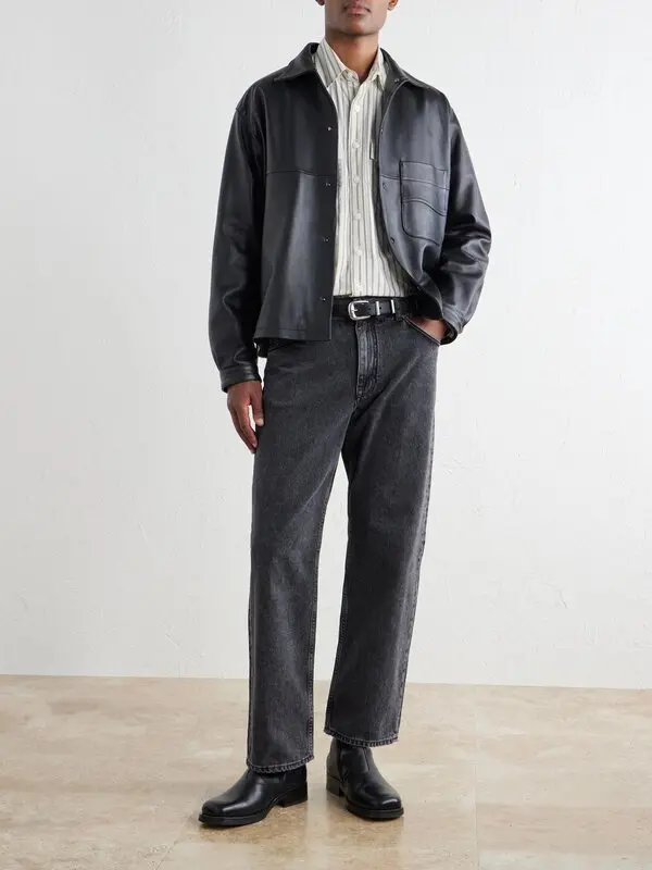 Nn07 Otis 1866 Straight-leg Organic Denim Jeans - Gray