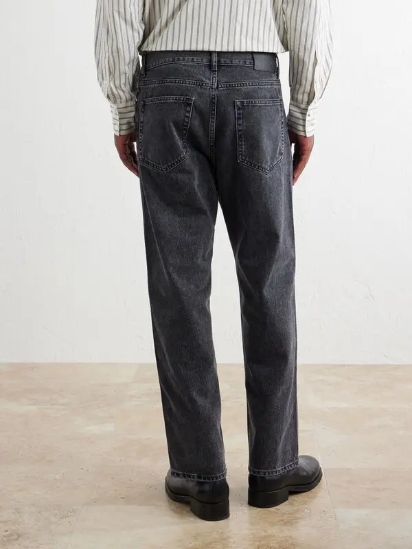 Nn07 Otis 1866 Straight-leg Organic Denim Jeans - Gray