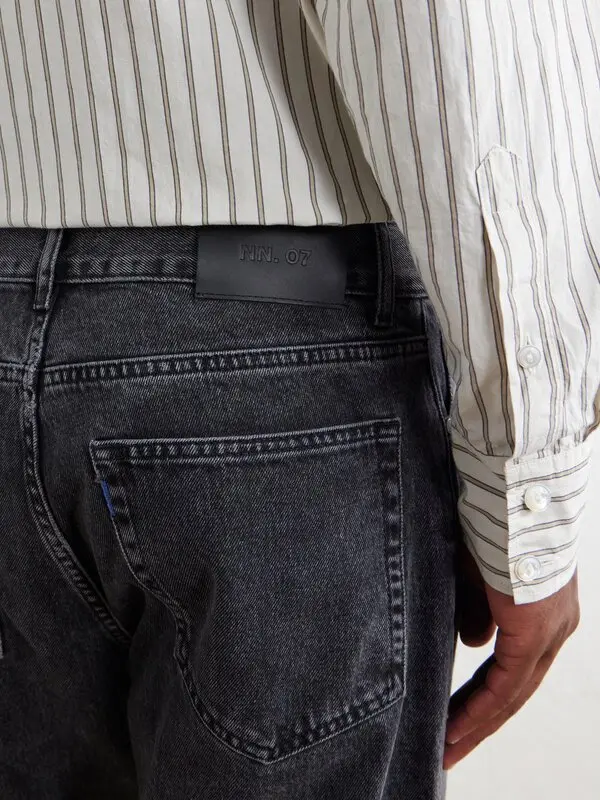Nn07 Otis 1866 Straight-leg Organic Denim Jeans - Gray
