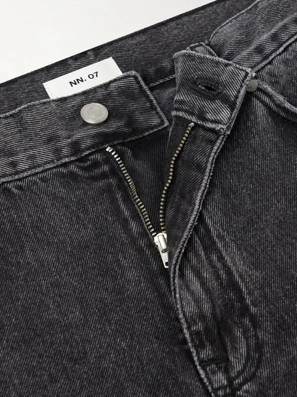 Nn07 Otis 1866 Straight-leg Organic Denim Jeans - Gray