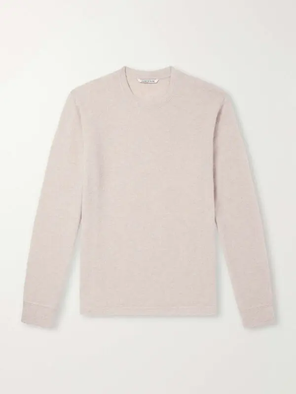 A KIND OF GUISE Lurin Wool And Cashmere-blend Sweater - Beige