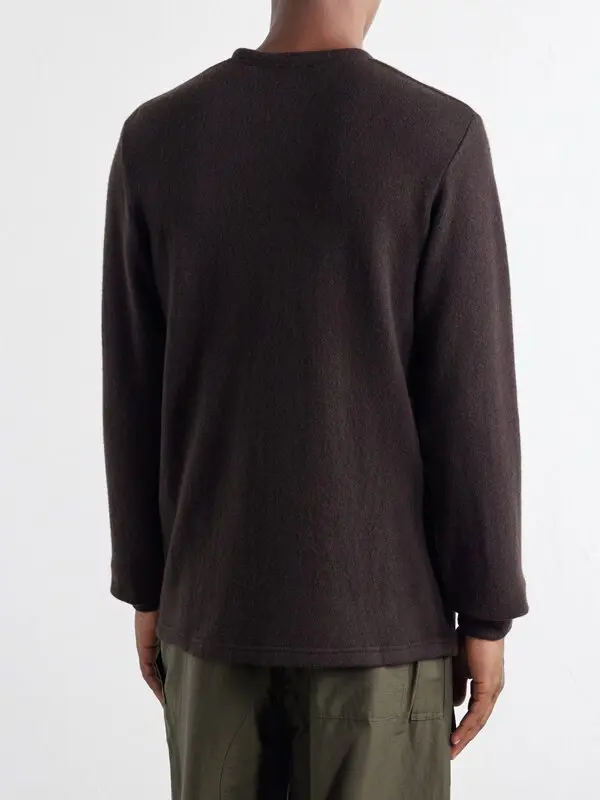 A KIND OF GUISE Lurin Wool And Cashmere-blend Sweater - Brown