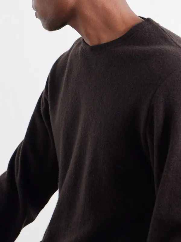 A KIND OF GUISE Lurin Wool And Cashmere-blend Sweater - Brown