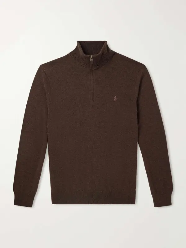 Polo Ralph Lauren Logo-embroidered Wool Sweater
