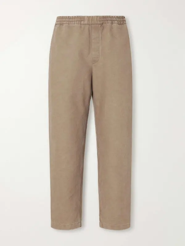A KIND OF GUISE Banasa Tapered Cotton-corduroy Trousers - Brown