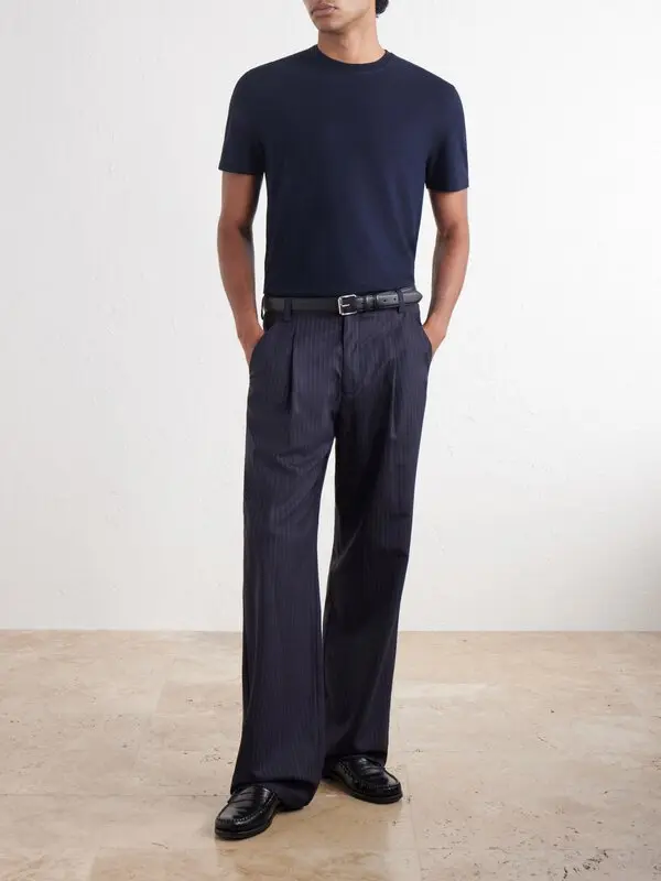 SLOWEAR Slim-fit Icecotton Jersey T-shirt - Blue