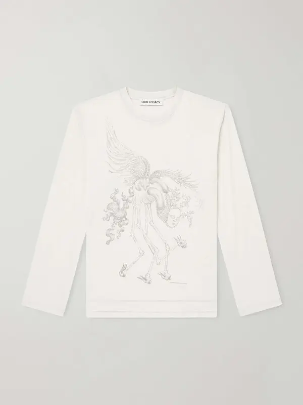 Our Legacy Printed Cotton-jersey T-shirt