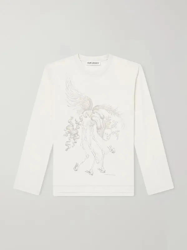 Our Legacy Printed Cotton-jersey T-shirt