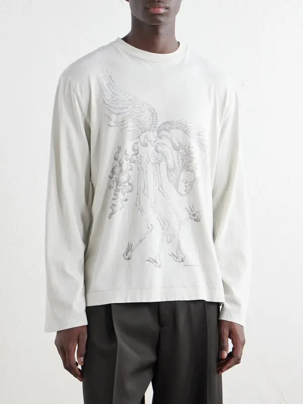 Our Legacy Printed Cotton-jersey T-shirt