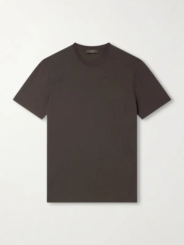 SLOWEAR Zanone Cotton-jersey T-shirt