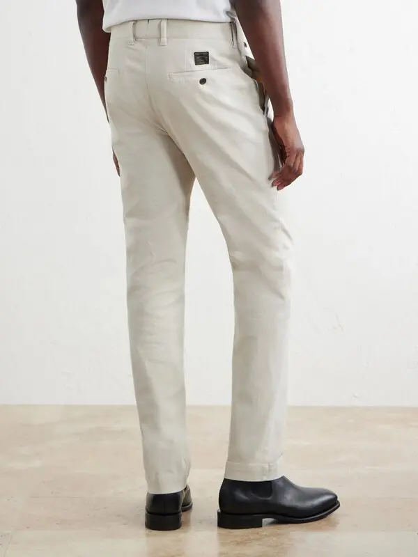 SLOWEAR Sloear Straight-leg Cotton-blend Twill Trousers
