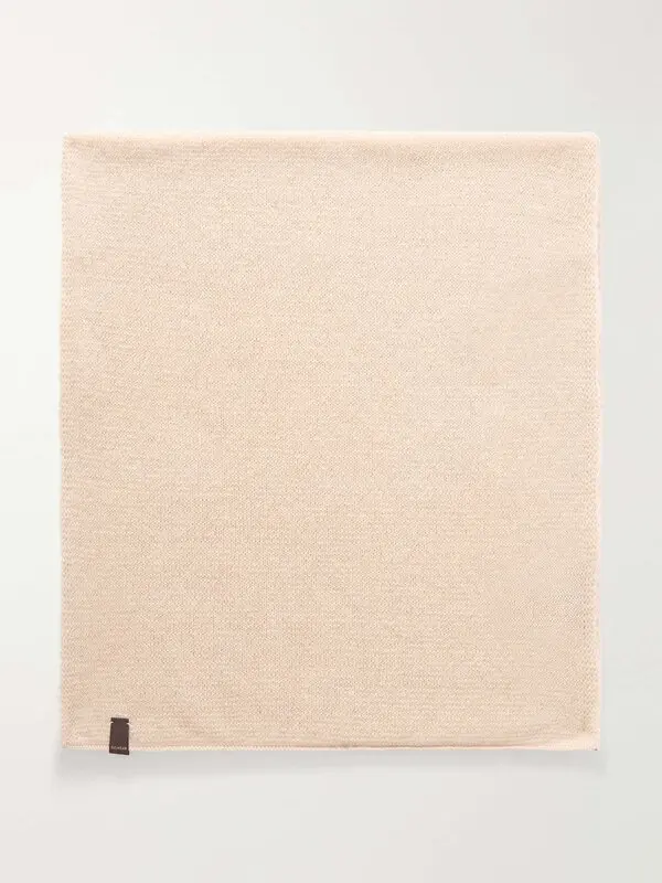SLOWEAR Zanone Cashmere Scarf - Beige