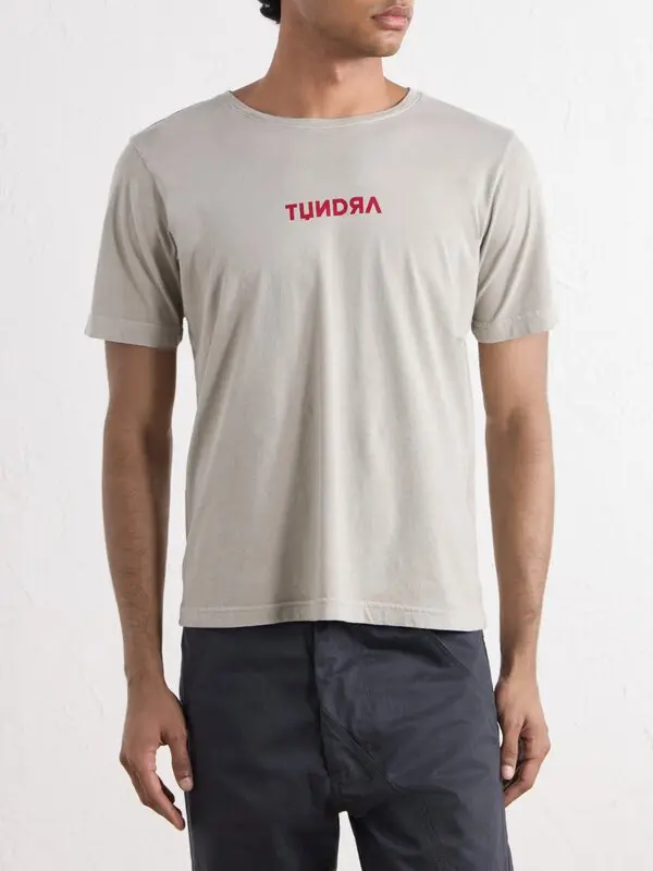 ADON Tundra Printed Cotton-jersey T-shirt