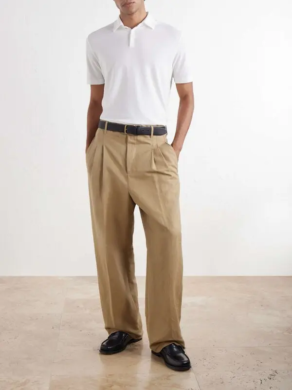 SLOWEAR Incotex Zanone Slim-fit Icecotton Polo Shirt