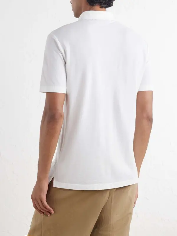 SLOWEAR Incotex Zanone Slim-fit Icecotton Polo Shirt