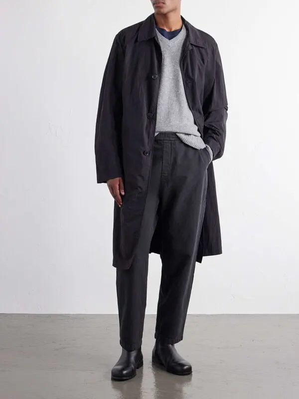 A KIND OF GUISE Banasa Tapered Cotton Drawstring Trousers