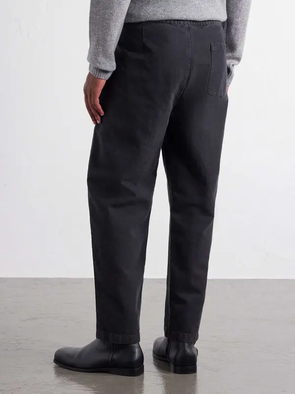 A KIND OF GUISE Banasa Tapered Cotton Drawstring Trousers