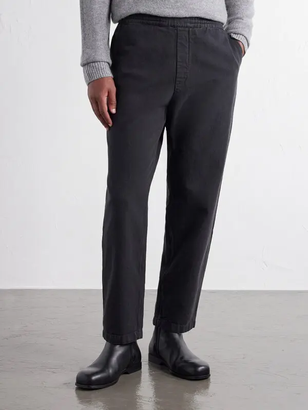 A KIND OF GUISE Banasa Tapered Cotton Drawstring Trousers