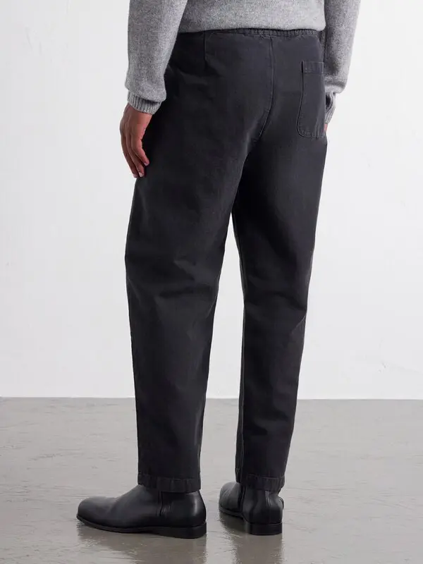 A KIND OF GUISE Banasa Tapered Cotton Drawstring Trousers