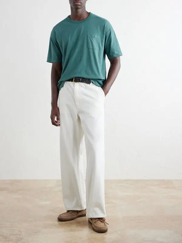 Visvim Jumbo Cotton T-shirt - Green