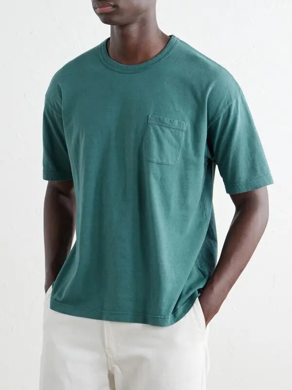 Visvim Jumbo Cotton T-shirt - Green