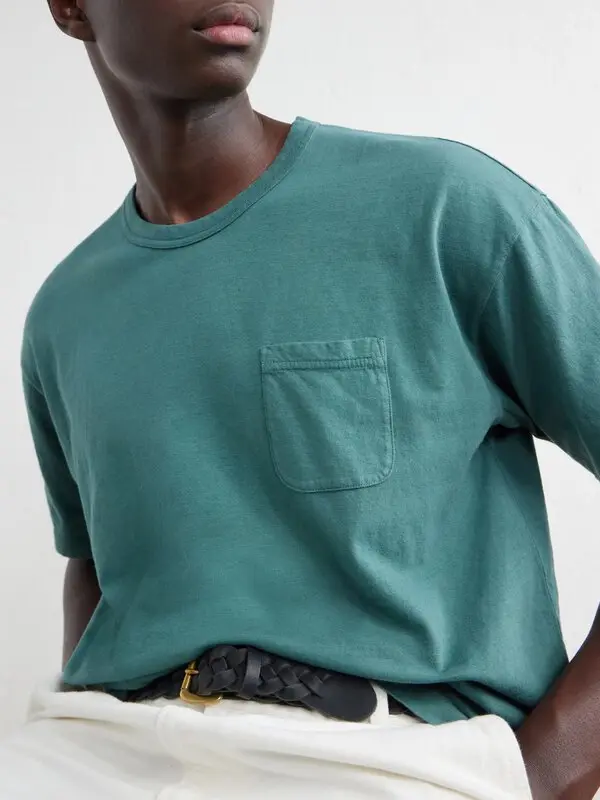 Visvim Jumbo Cotton T-shirt - Green