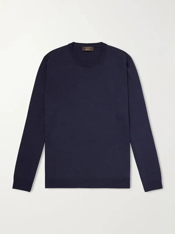 SLOWEAR Wool-blend Sweater - Blue
