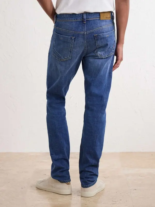SLOWEAR Straight-leg Stretch Jeans