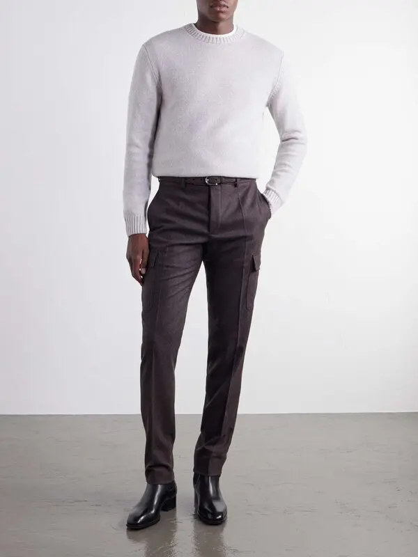 SLOWEAR Virgin Wool Crewneck Sweater