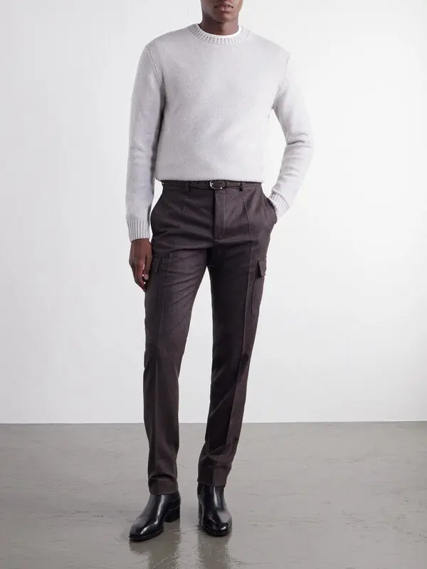 SLOWEAR Virgin Wool Crewneck Sweater