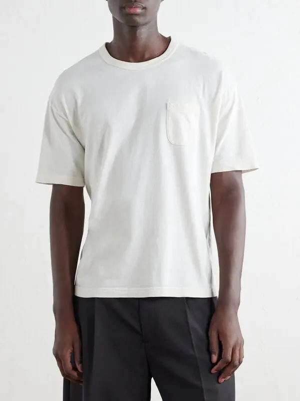 Visvim Jumbo Cotton T-shirt - Neutrals