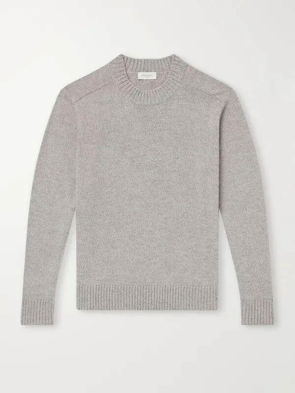 PIACENZA CASHMERE 1733 Virgin Wool Sweater - Gray