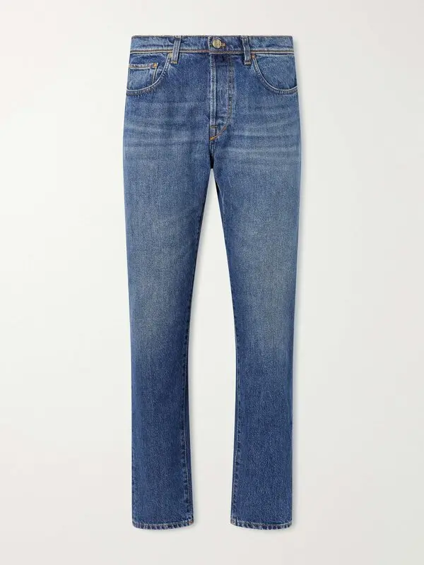 SLOWEAR Straight-leg Jeans - Blue