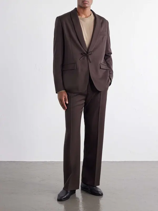 A KIND OF GUISE Wide-leg Virgin Wool Suit Trousers