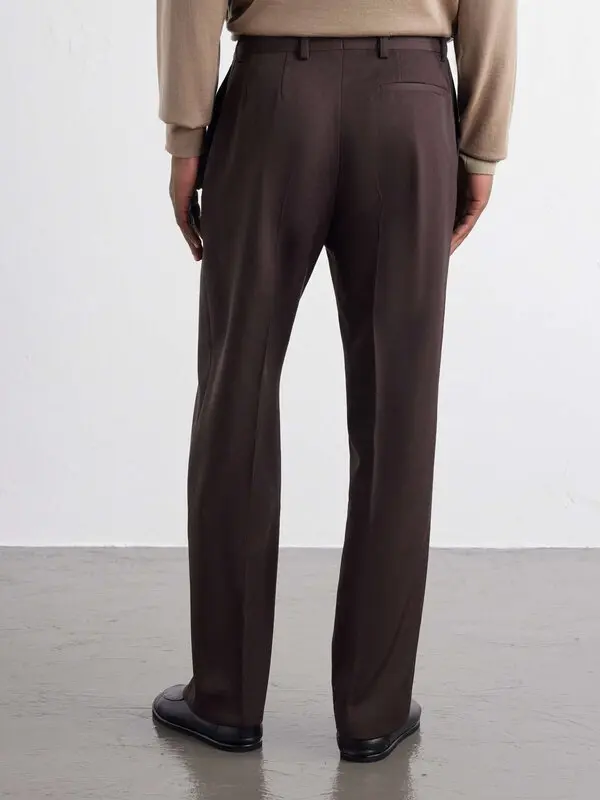 A KIND OF GUISE Wide-leg Virgin Wool Suit Trousers