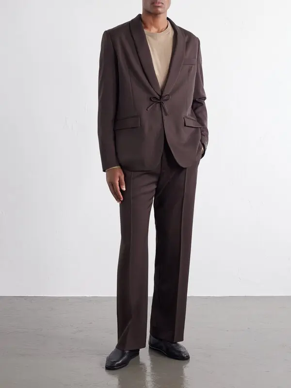 A KIND OF GUISE Wide-leg Virgin Wool Trousers