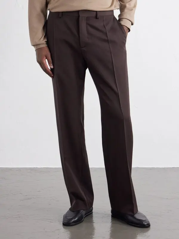 A KIND OF GUISE Wide-leg Virgin Wool Trousers