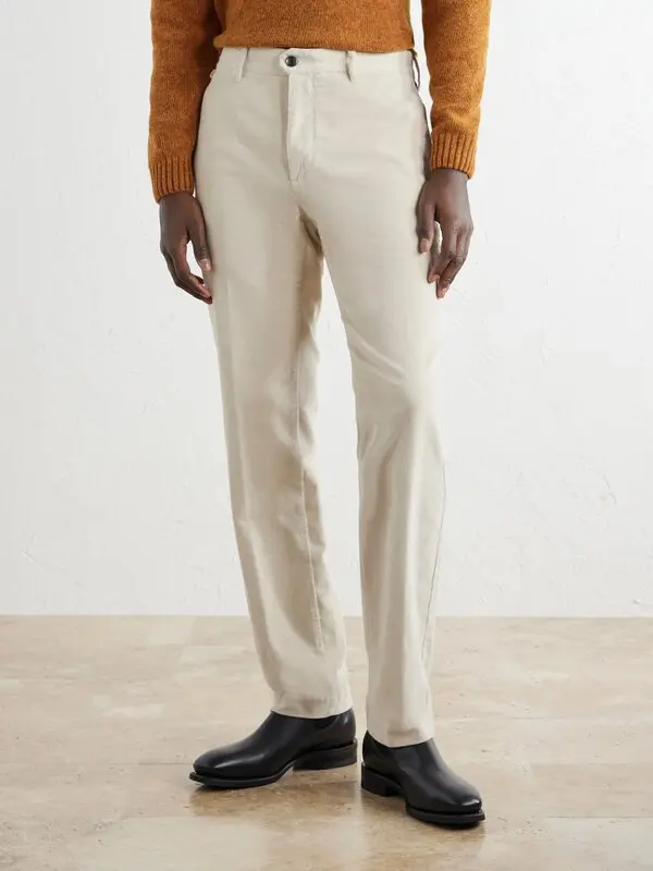 SLOWEAR Cotton-blend Corduroy Trousers
