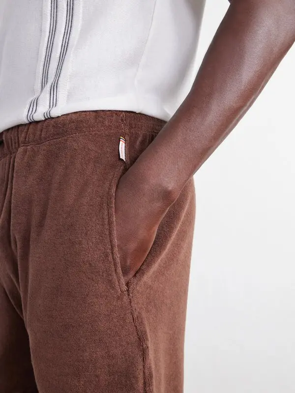 Orlebar Brown Marling Solid Cotton Organic Terry Shorts