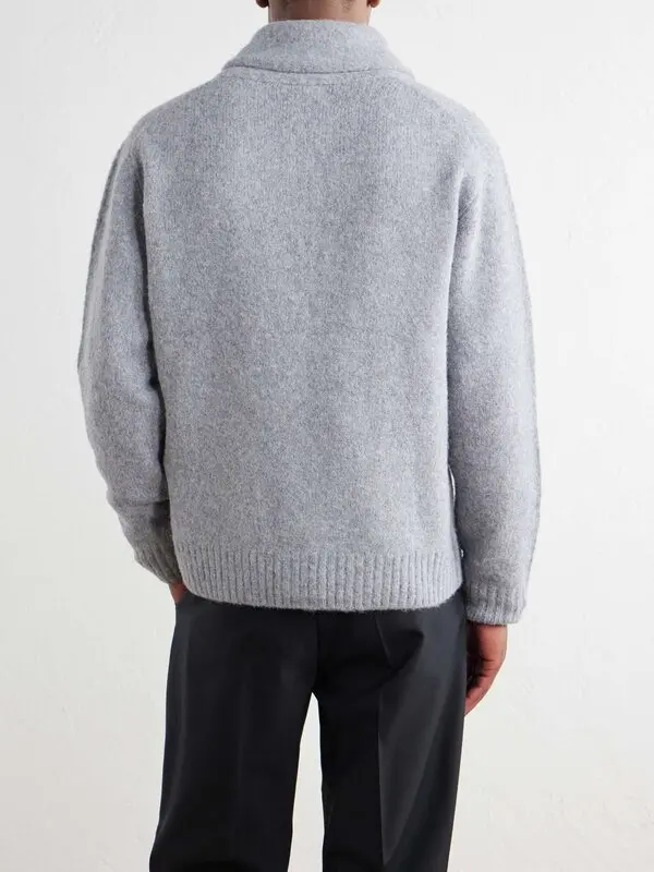 Hartford Alpaca, Yak, And Wool-blend Cardigan